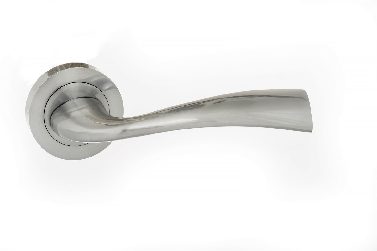 Atlantic Handles Wave Satin Chrome Latch Pack for Internal Door Pairs ...