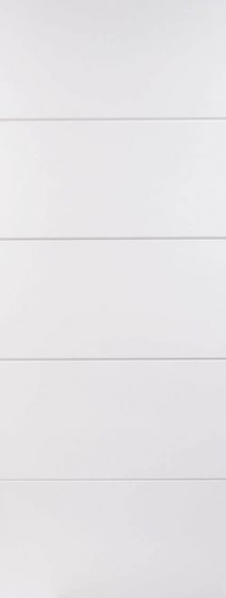 LPD Smooth Horizontal 4 Line Moulded Internal Door – MODA Doors