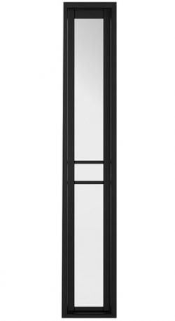 LPD Primed Black Greenwich Internal Demi Panel – MODA Doors