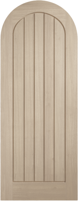 LPD Internal Pre-finished Blonde Oak Mexicano Arched Door – MODA Doors