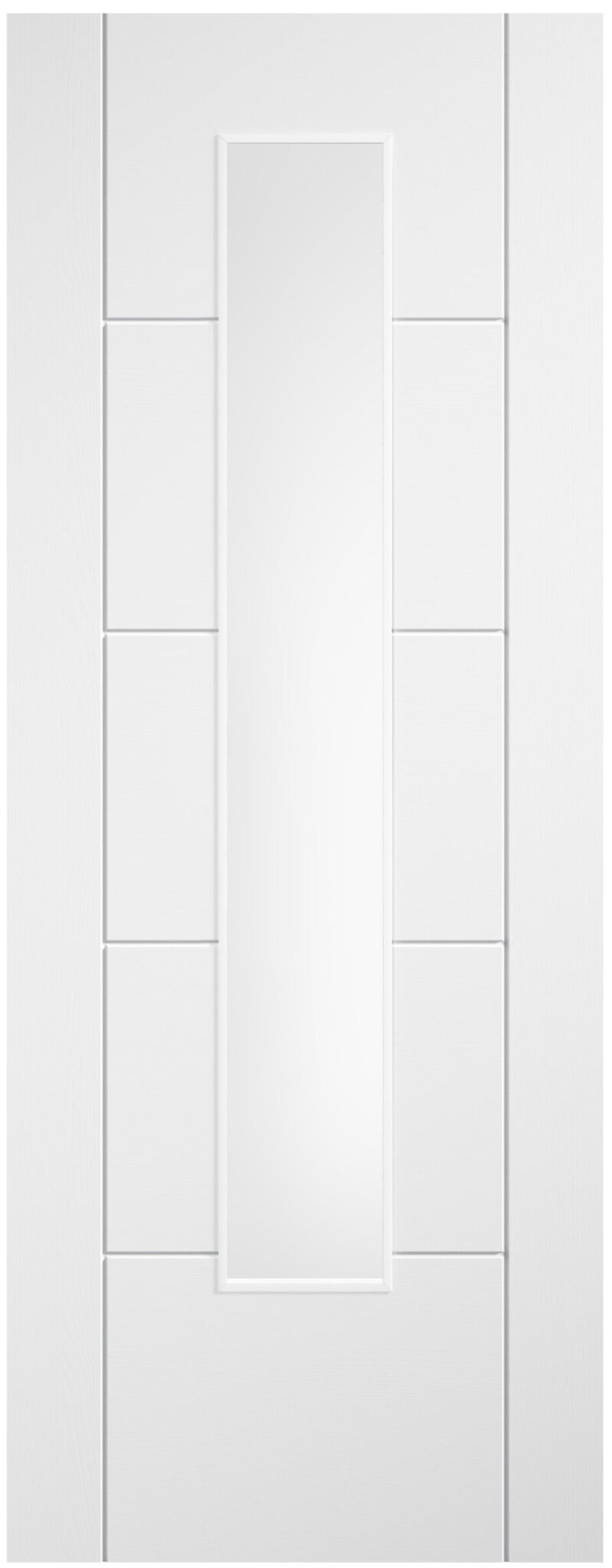 LPD White Laminate Ladder Glazed Door – MODA Doors
